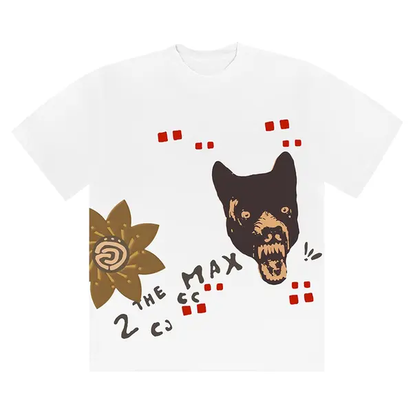 CACTUS JACK BY TRAVIS SCOTT Wolf Tee - White