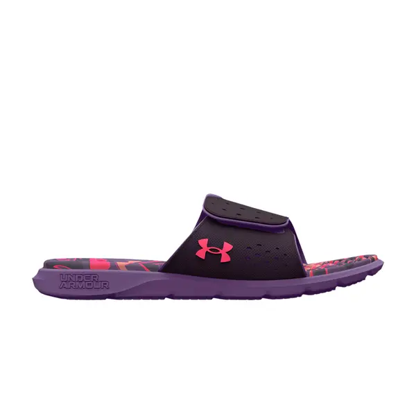 Under Armour Ignite Graphic Footbed Slide - Purple