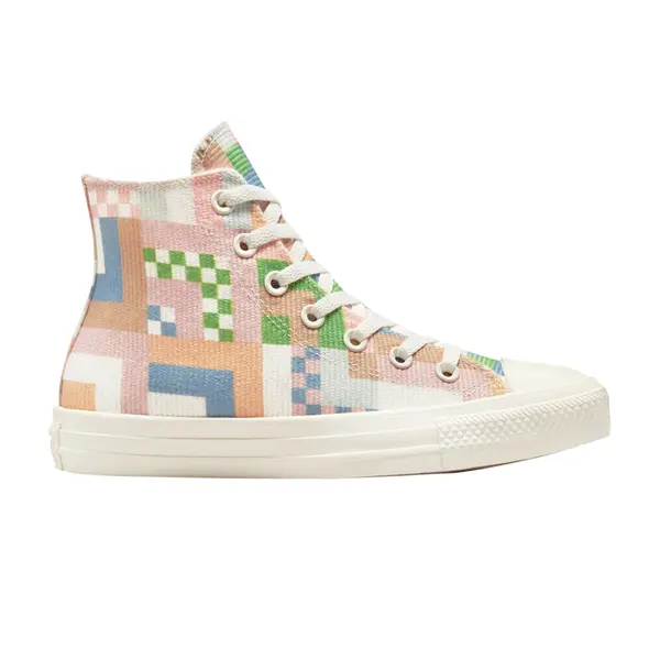 CONVERSE Chuck Taylor All Star Crafted High Abstract Stripes - White