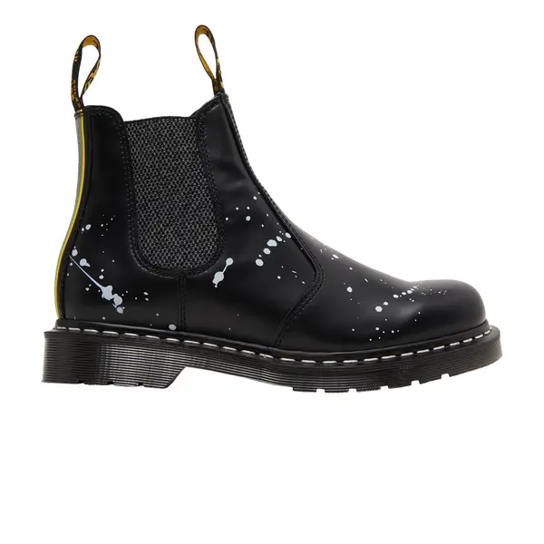 Dr. Martens Neighborhood X 2976 Made In England Chelsea Paint Splatter - Black
