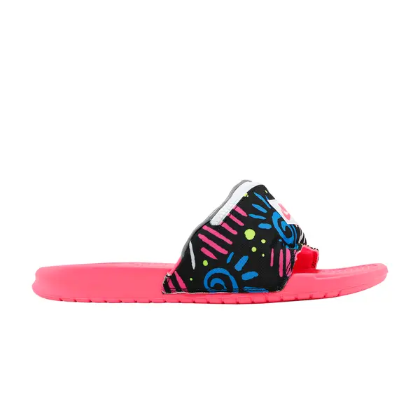 Nike Benassi Jdi Print Slides - Pink