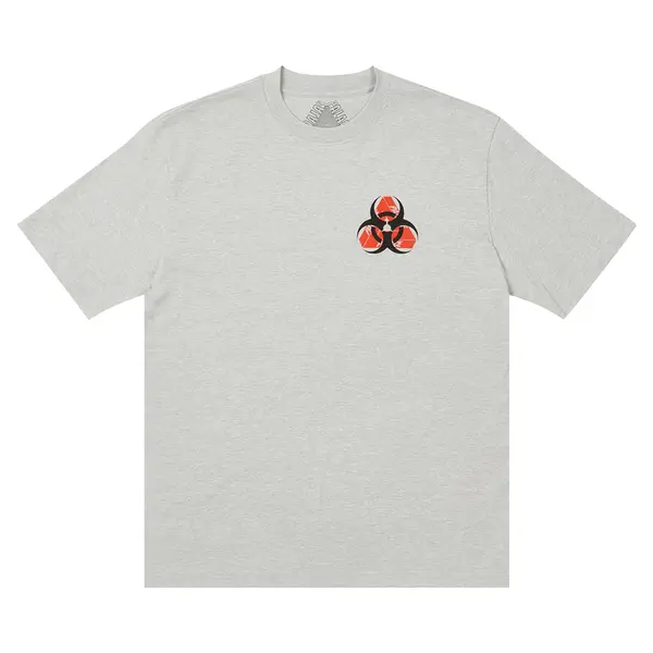 PALACE Bio Hazard T-shirt Marl - Grey
