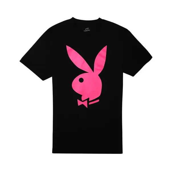 ANTI SOCIAL SOCIAL CLUB X Playboy T-shirt - Black