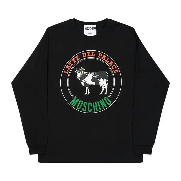 PALACE X Moschino Cow Long-sleeve