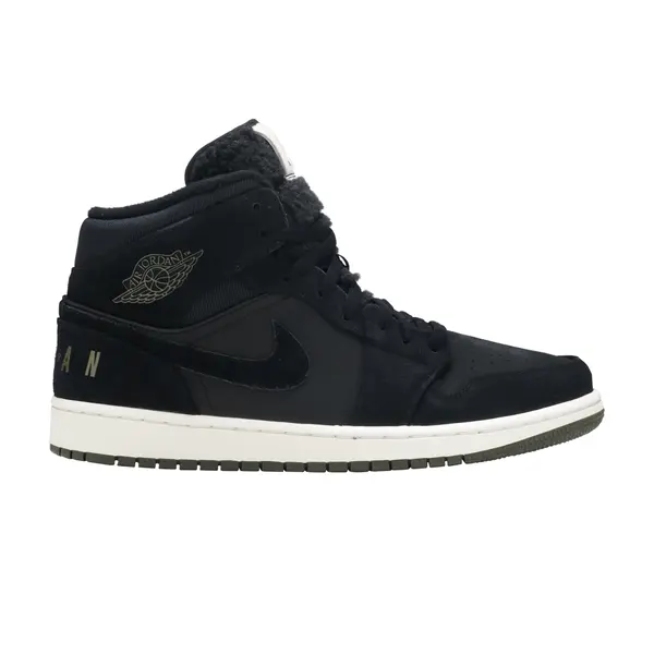 JORDAN 1 Retro Mid Sneakers - Black