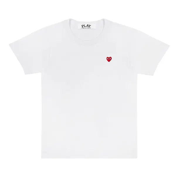 Play Comme Des Garcon Little Heart T-shirt - White