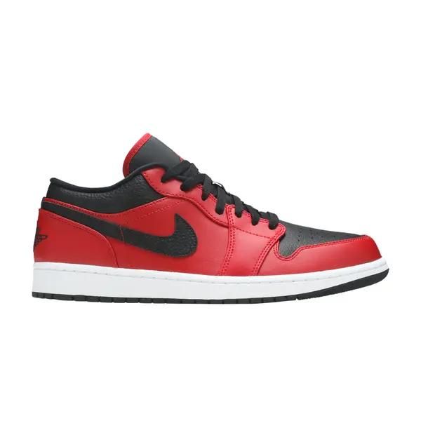JORDAN 1 Low 'reverse Bred' Sneakers - Red