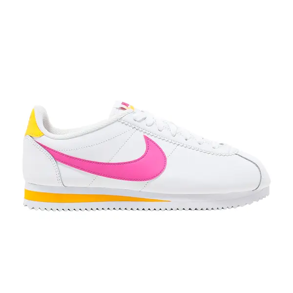 Nike Classic Cortez Leather Sneakers - Pink