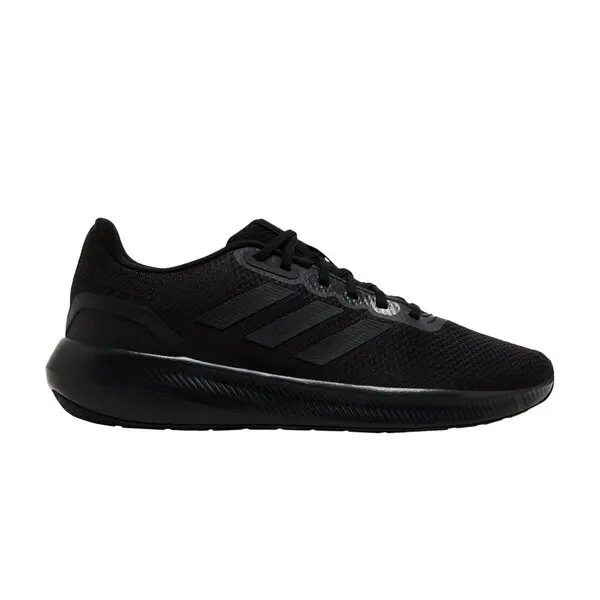 Adidas Runfalcon 3.0 Cloudfoam Low Top Sneakers - Black | Editorialist