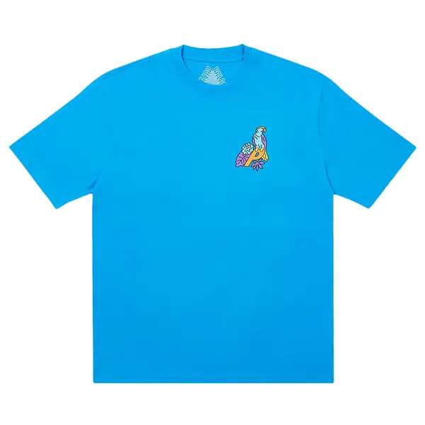 PALACE Parrot -3 T-shirt - Blue
