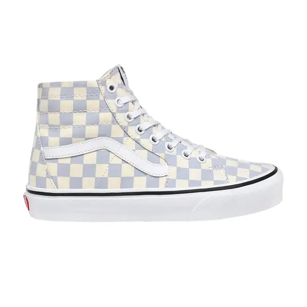 VANS Sk8-hi Tapered Checkerboard Sneakers - Blue