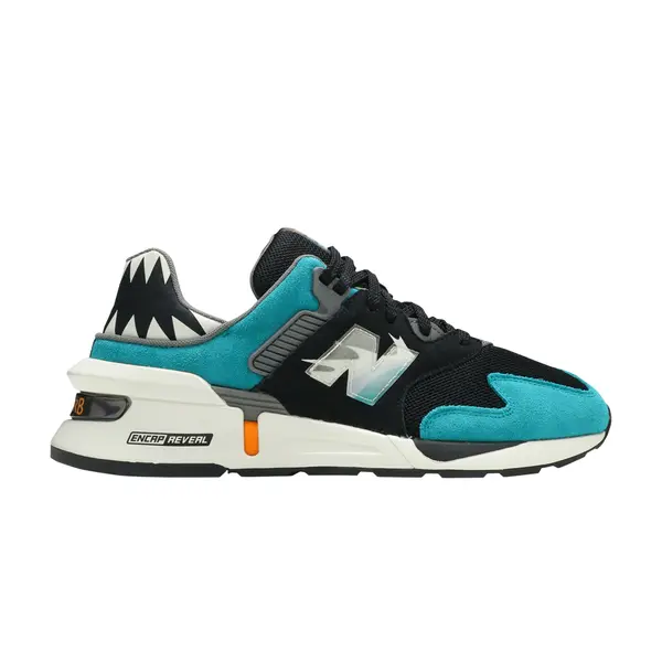 NEW BALANCE Shoe Palace X 997s 'great White' Sneakers - Teal