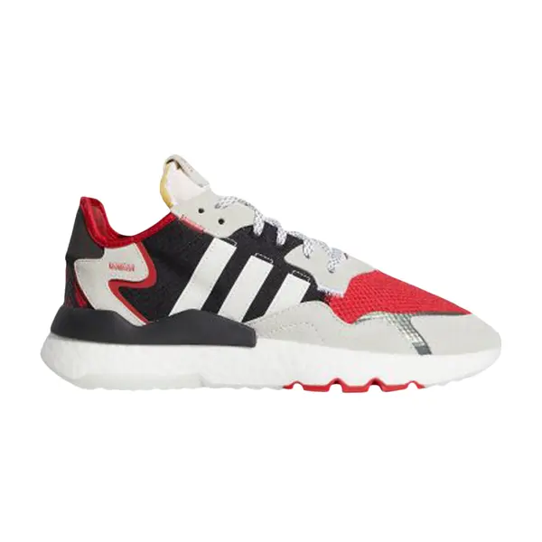 Adidas Nite Jogger Sneakers - Red