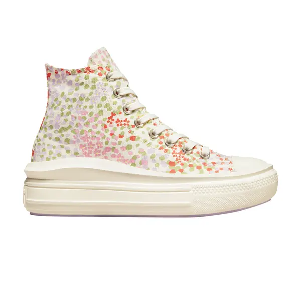 CONVERSE Chuck Taylor All Star Move Platform High 'floral - Cream