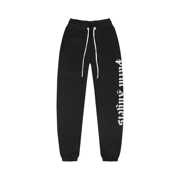 Palm Angels Side Logo Sweatpants - Black