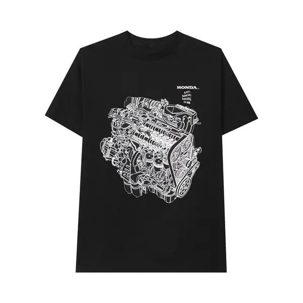 ANTI SOCIAL SOCIAL CLUB X Honda Motor Tee - Black