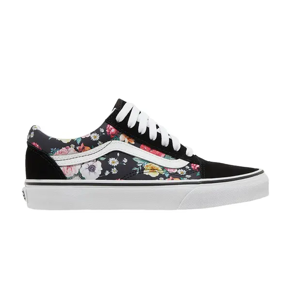 VANS Old Skool 'garden Floral' Sneakers - Black