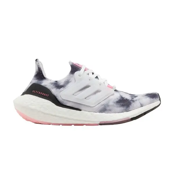 Adidas Ultraboost 22 Tie-dye Sneakers - White