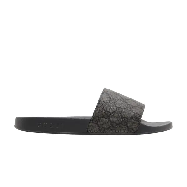 Gucci Monogram Slide - Grey