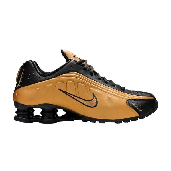 Nike Shox R4 Sneakers - Gold