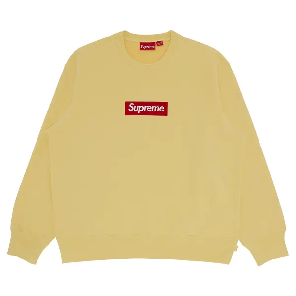 Supreme Box Logo Crewneck - Yellow