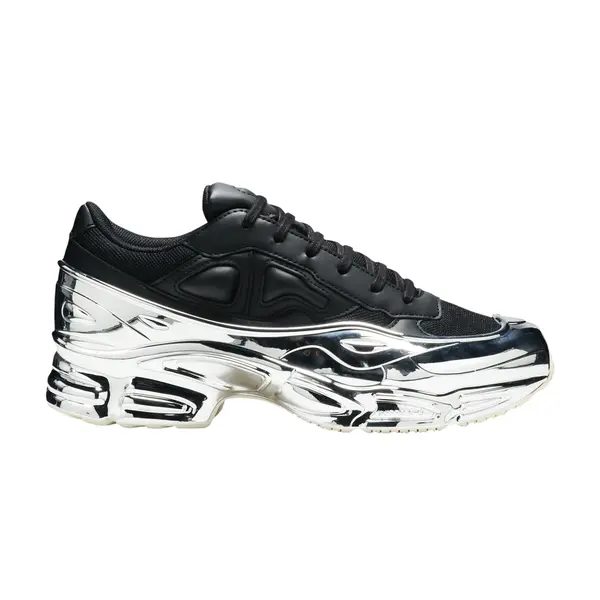 Adidas X Raf Simons Ozweego Mirrored Sneakers - Black