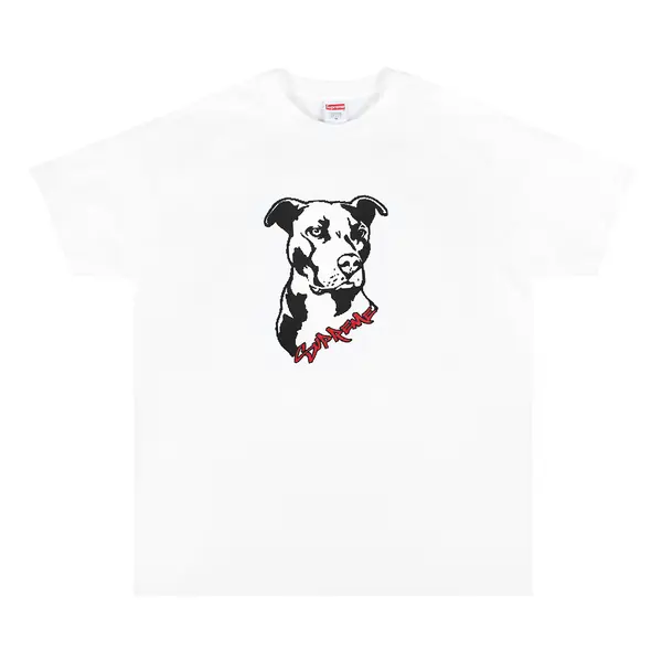 Supreme Pitbull Tee - White