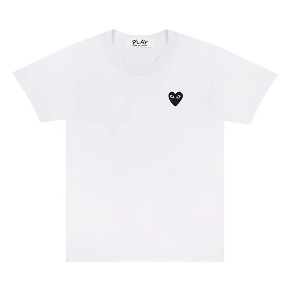 Play Comme Des Garcon Heart T-shirt - White