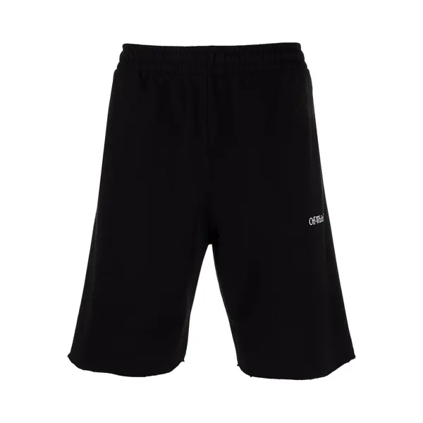 Off-White Caravaggio Paint Sweatshorts - Black