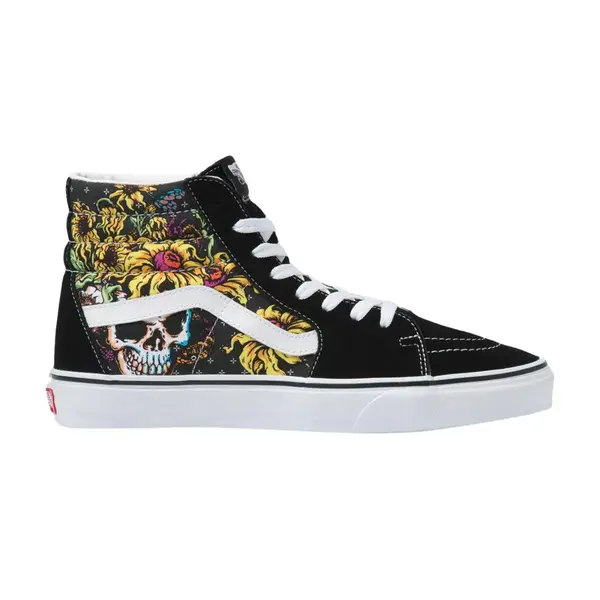 VANS Sk8-hi Beauty Skull Sneakers - Black