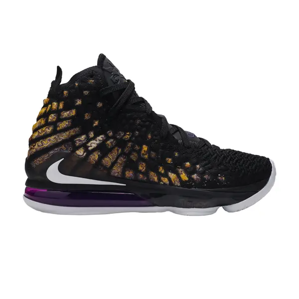 Nike Lebron 17 'lakers' Sneakers - Black