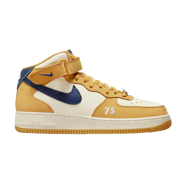 Nike Air Force 1 Mid 'paris' Sneakers - Yellow