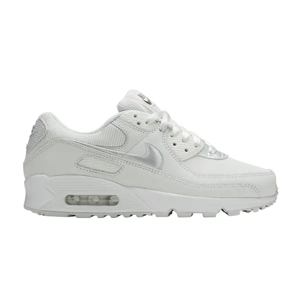Nike Air Max 90 'swoosh Chain' Sneakers - White
