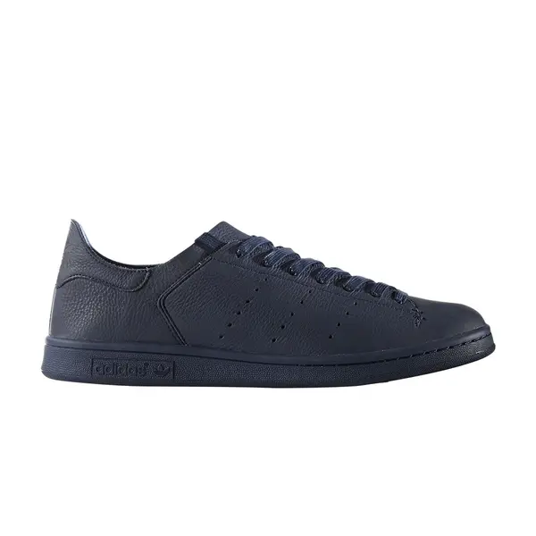 Adidas Stan Smith Leather Sock Sneakers Blue Editorialist