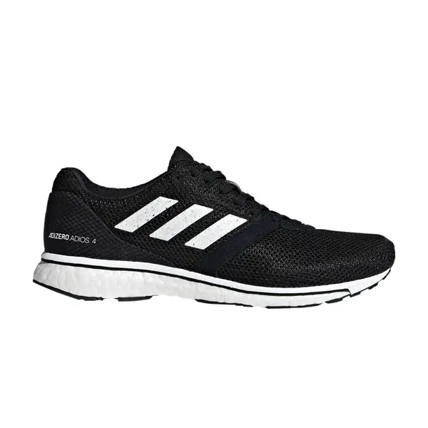 Adidas Adizero Adios 4 Sneakers - Black