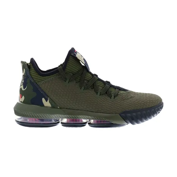 Nike Lebron 16 Low 'camo' Sneakers - Green