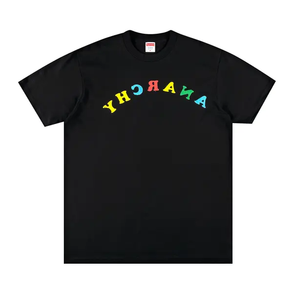 Supreme X Jamie Reid Anarchy Tee - Black