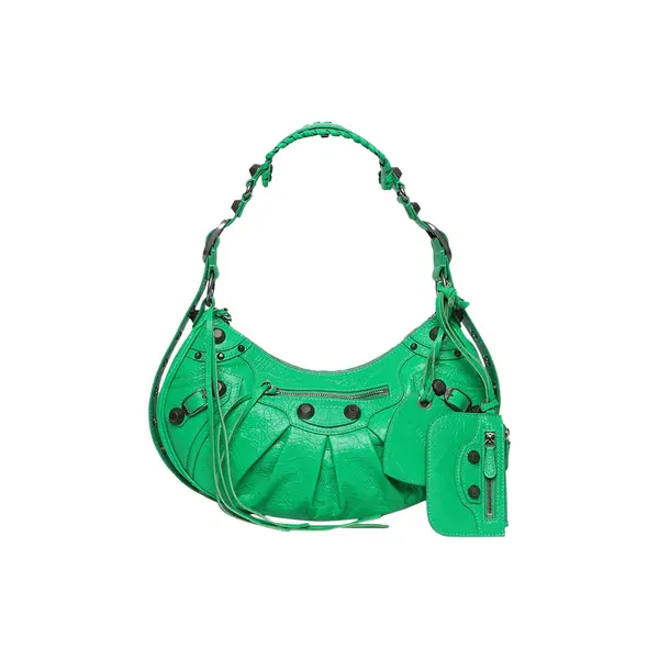 Balenciaga Le Cagole Small Shoulder Bag - Green
