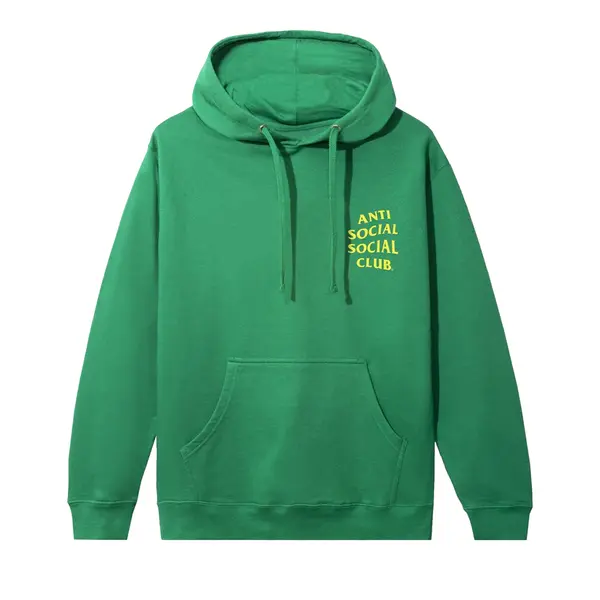 ANTI SOCIAL SOCIAL CLUB Mind Games 21 Hooded Sweatshirt - Green