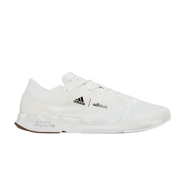 Adidas Allbirds X Adizero 2.94 Kg Co2e 'bliss - White