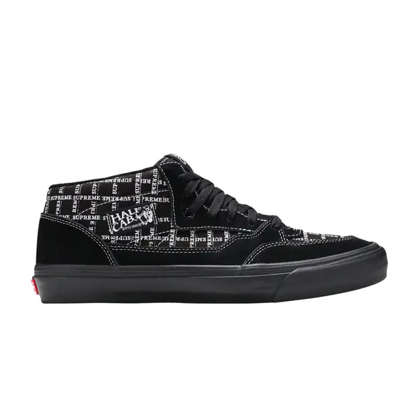 VANS Supreme X Half Cab Pro '92 'logo Pattern' Sneakers - Black