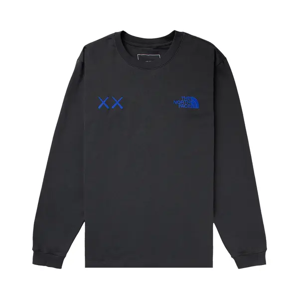 The North Face X Kaws Long-sleeve Tee 'asphalt - Grey