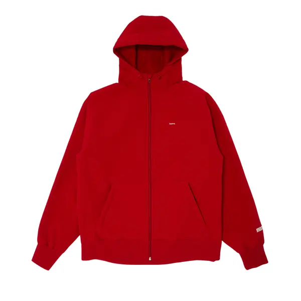 Supreme X Windstopper Zip Up Hooded Sweatshirt - Red
