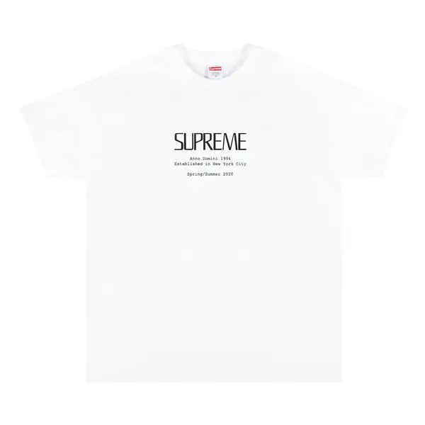 Supreme Anno Domini Tee - White