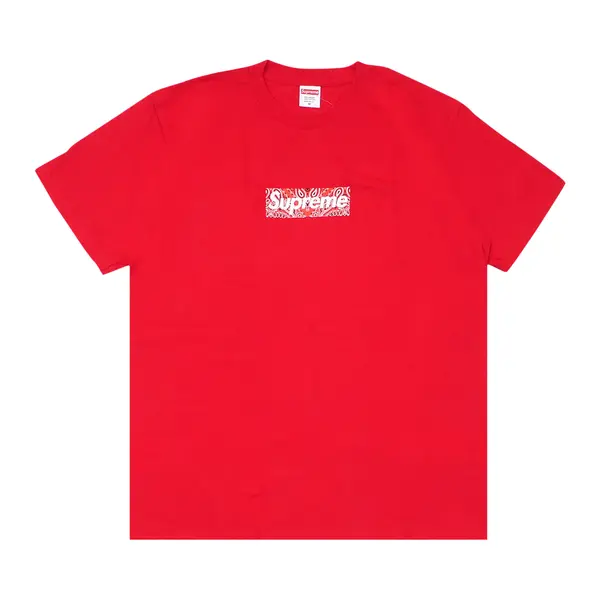 Supreme Bandana Box Logo Tee - Red
