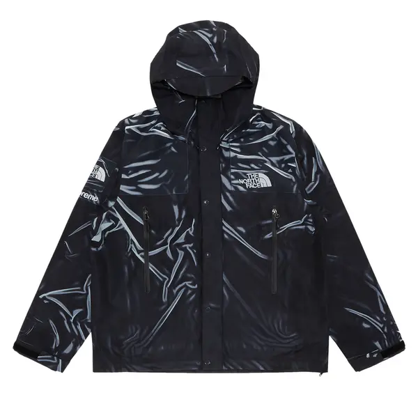 Supreme X The North Face Printed Taped Seam Shell Jacket - Black