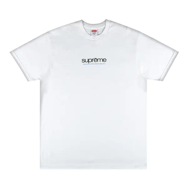 Supreme Five Boroughs Tee - White