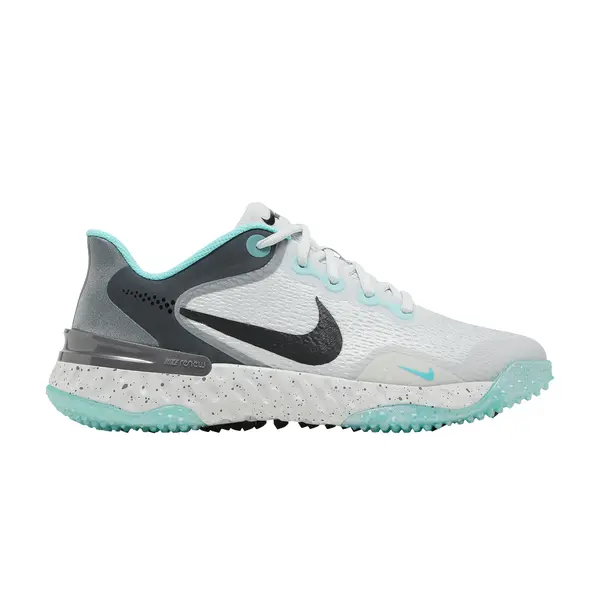 Nike Alpha Huarache Elite 3 Turf Sneakers - Grey