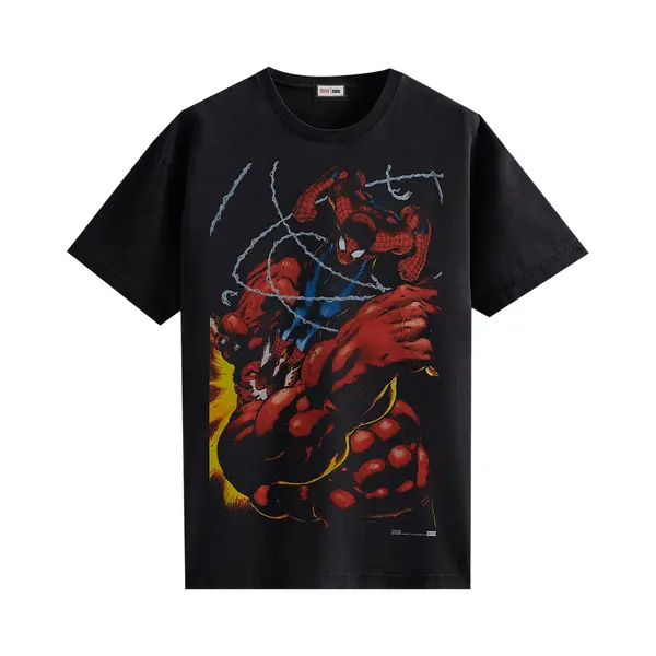 Kith For Spider-man Red Hulk Vintage Tee