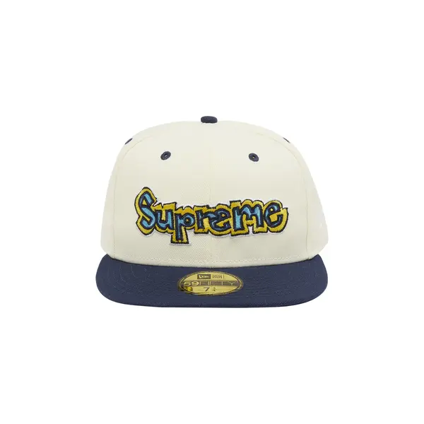 Supreme X New Era Gonz Logo Cap - Tan